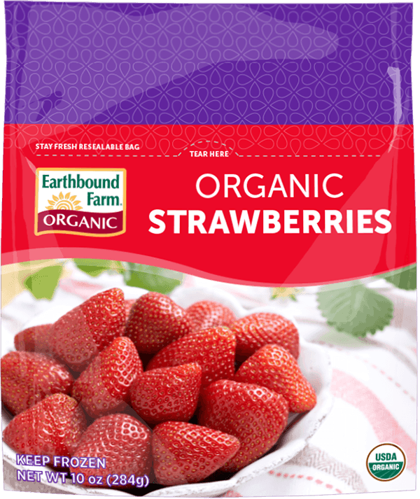 Frozen Organic Strawberries | Earthbound Farm | Organic Since 1984