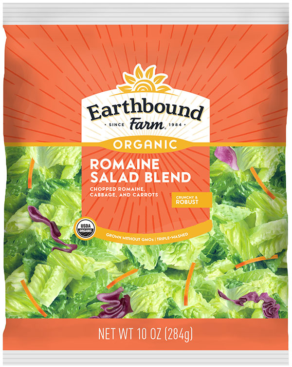Organic Romaine Salad Blend | Earthbound Farm