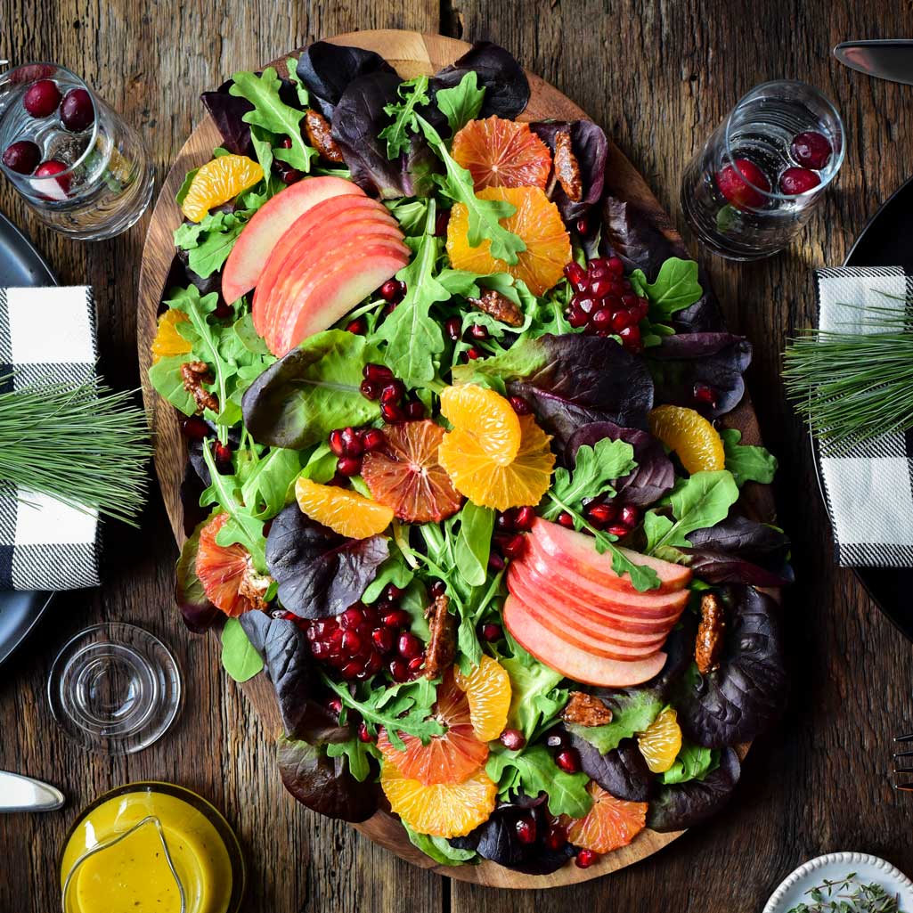 Winter Citrus & Baby Green Salad - Earthbound Farm