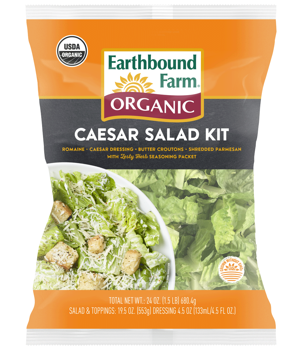 Organic Caesar Salad Kit – earthboundfarm