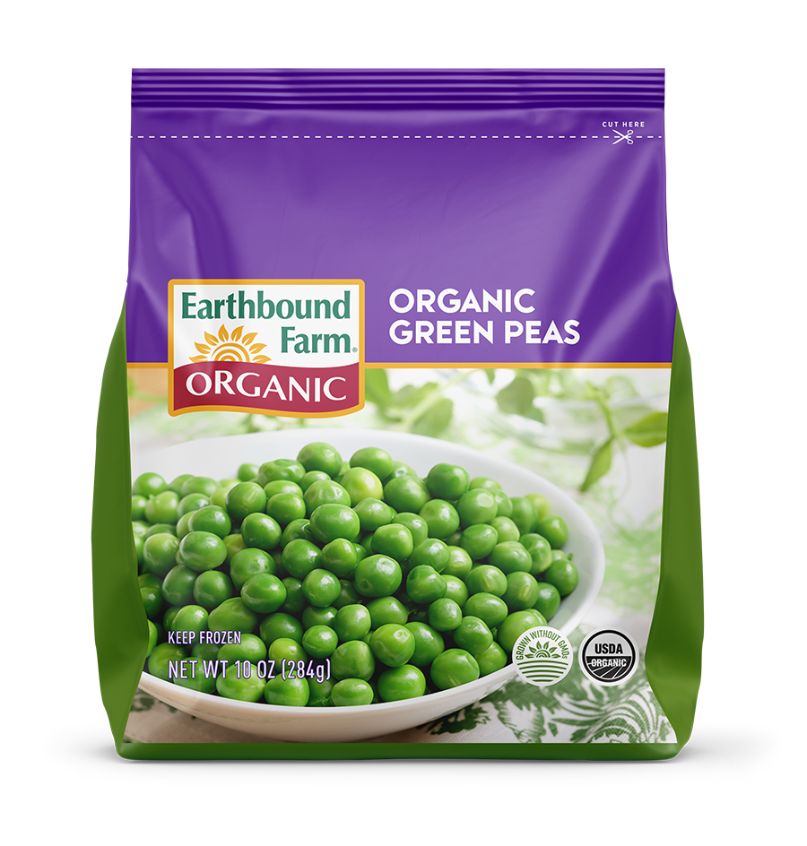 Frozen Organic Green Peas – earthboundfarm