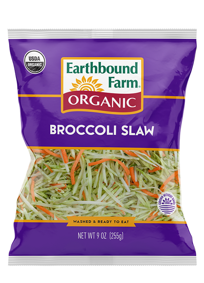 Organic Broccoli Slaw - earthboundfarm