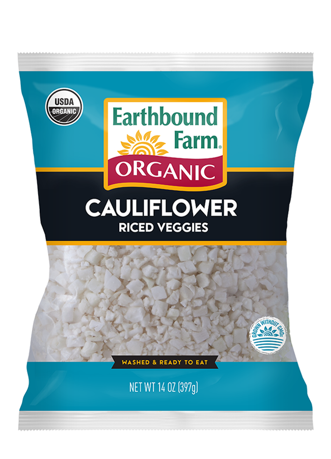 Organic Riced Cauliflower - earthboundfarm