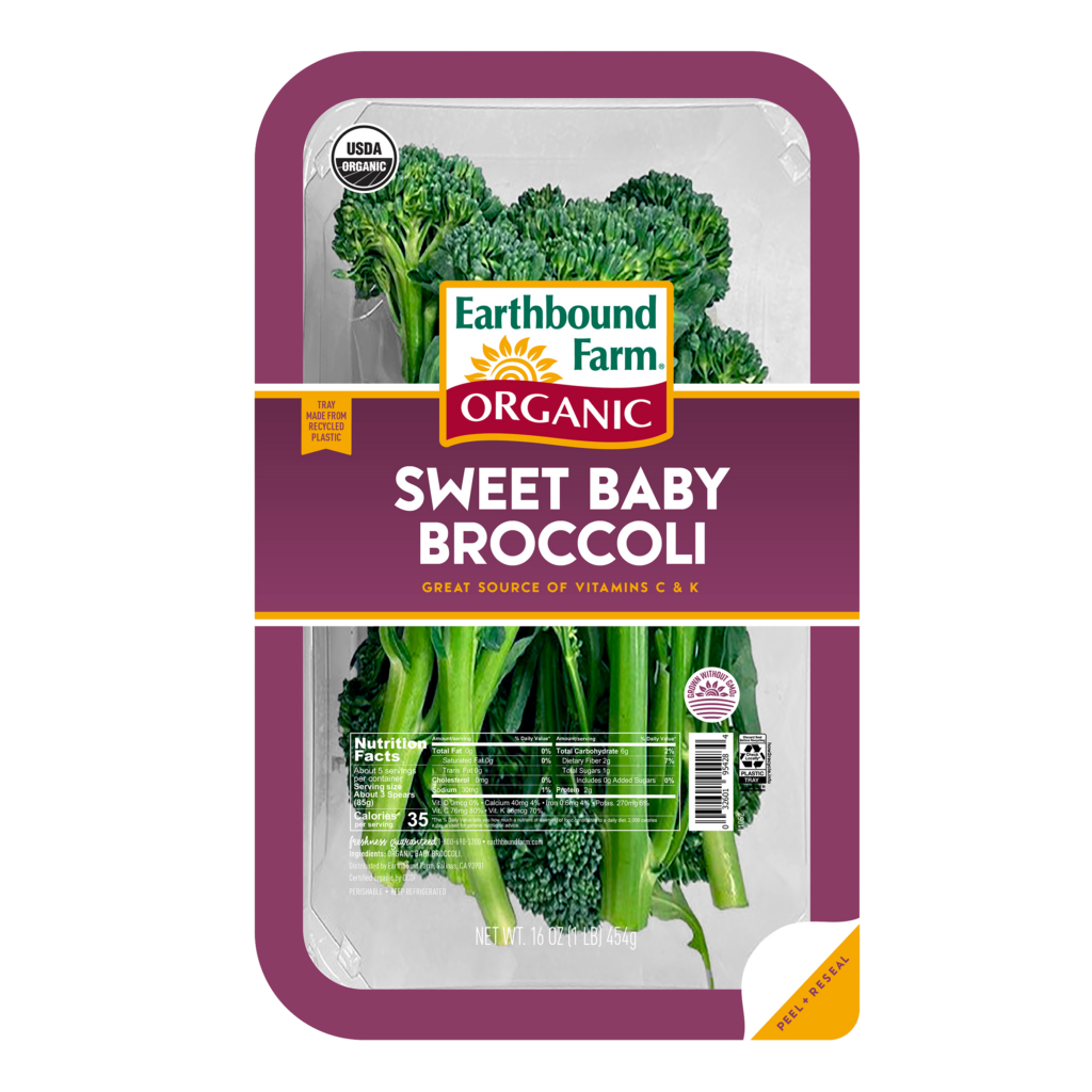 Organic Sweet Baby Broccoli - earthboundfarm