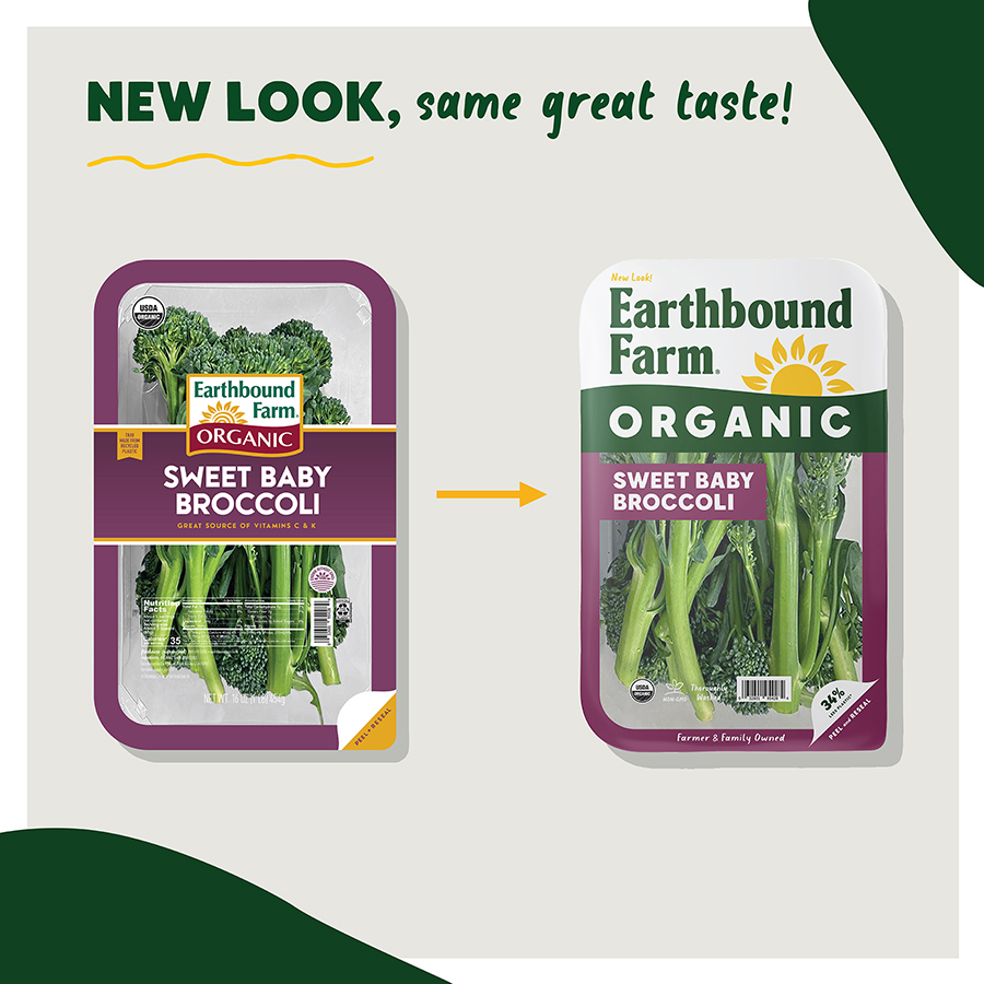 Organic Sweet Baby Broccoli - earthboundfarm