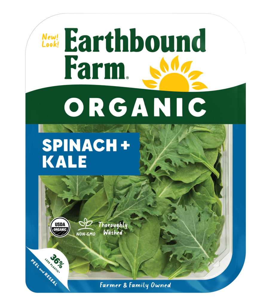 Organic Spinach & Baby Kale - earthboundfarm
