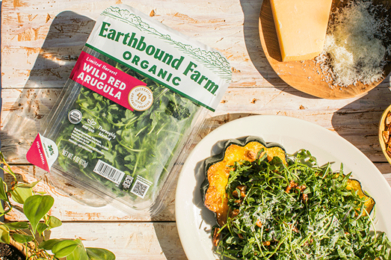 Acorn Squash & Arugula Salad - earthboundfarm