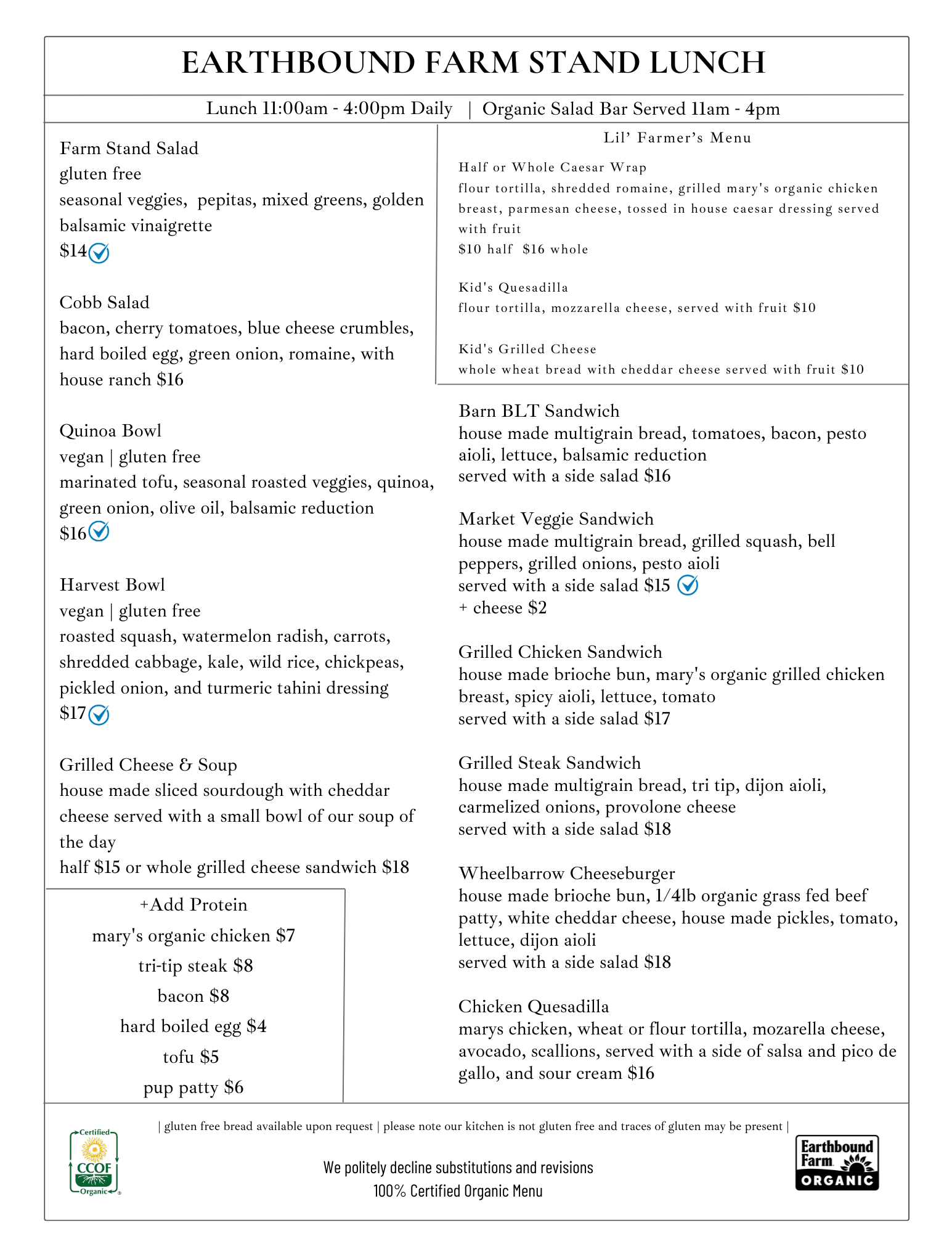 About Our Farm Stand - earthboundfarm